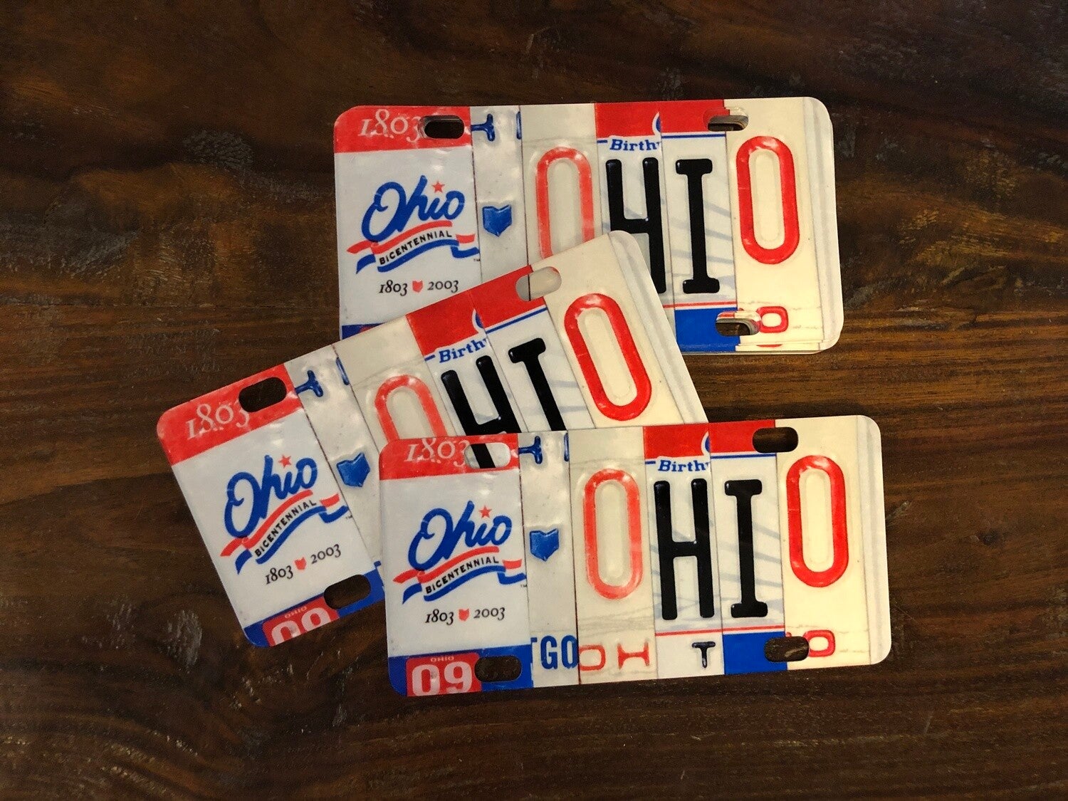 Ohio Mini License Plate | The Red Stable, German Village Souvenirs & Gifts!