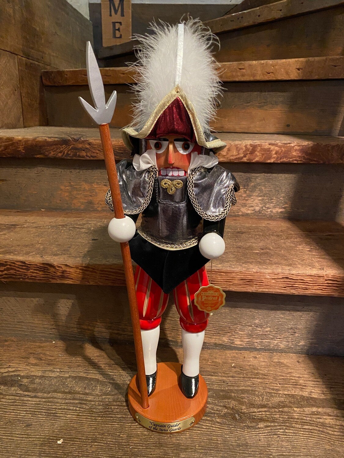 Captain Guido Swiss Guard NutcrackerCaptain Guido Swiss Guard ...