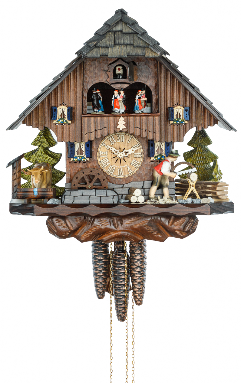 1-Day Sawman with Cow Chalet Musical with dancers Cuckoo Clock | The Red Stable, German Village ...