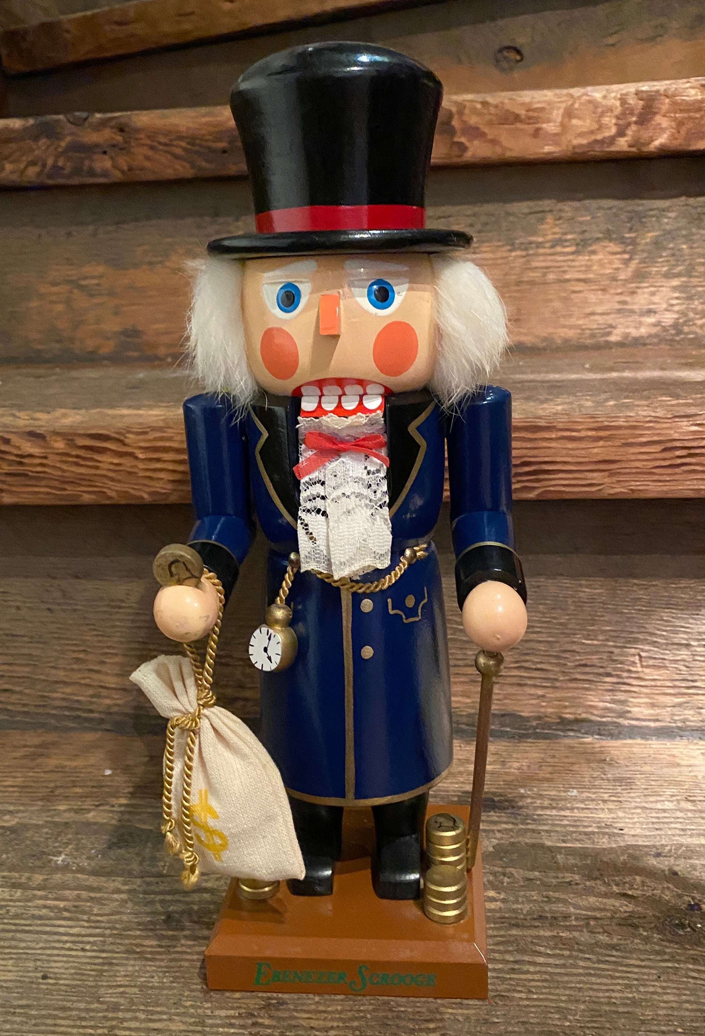 Ebenezer Scrooge Nutcracker | The Red Stable, German Village Souvenirs ...