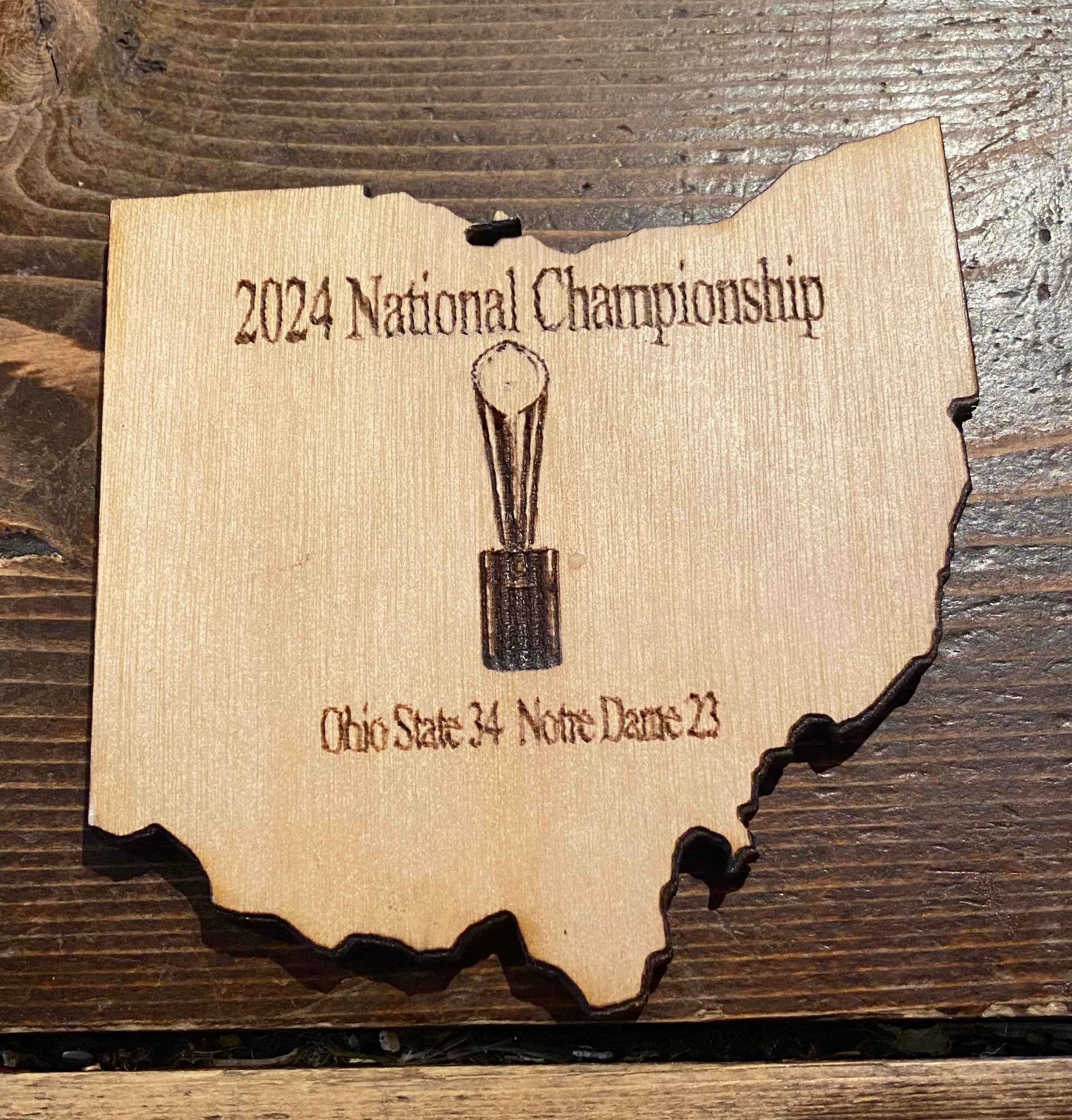 2024 National Championship(Ohio State) Coaster | The Red Stable, German ...
